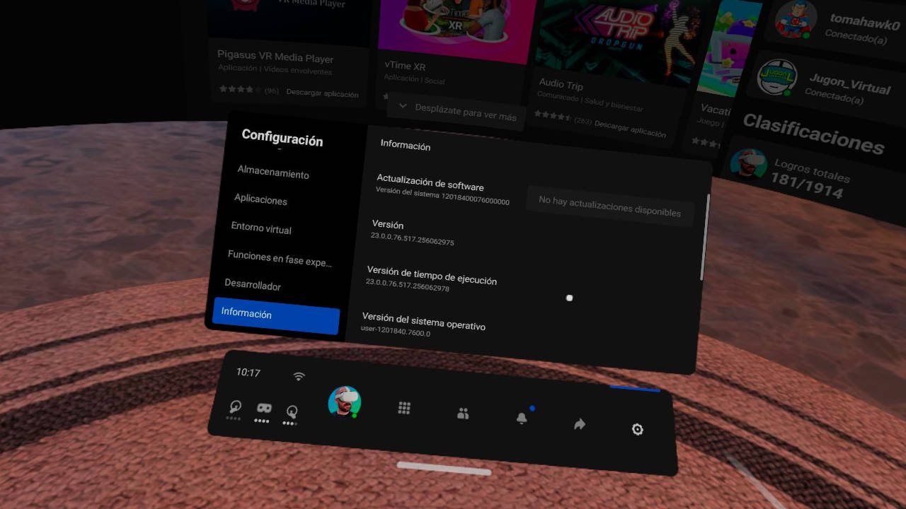 Oculus Quest 2 actualización V23 ¡La mejora es real!