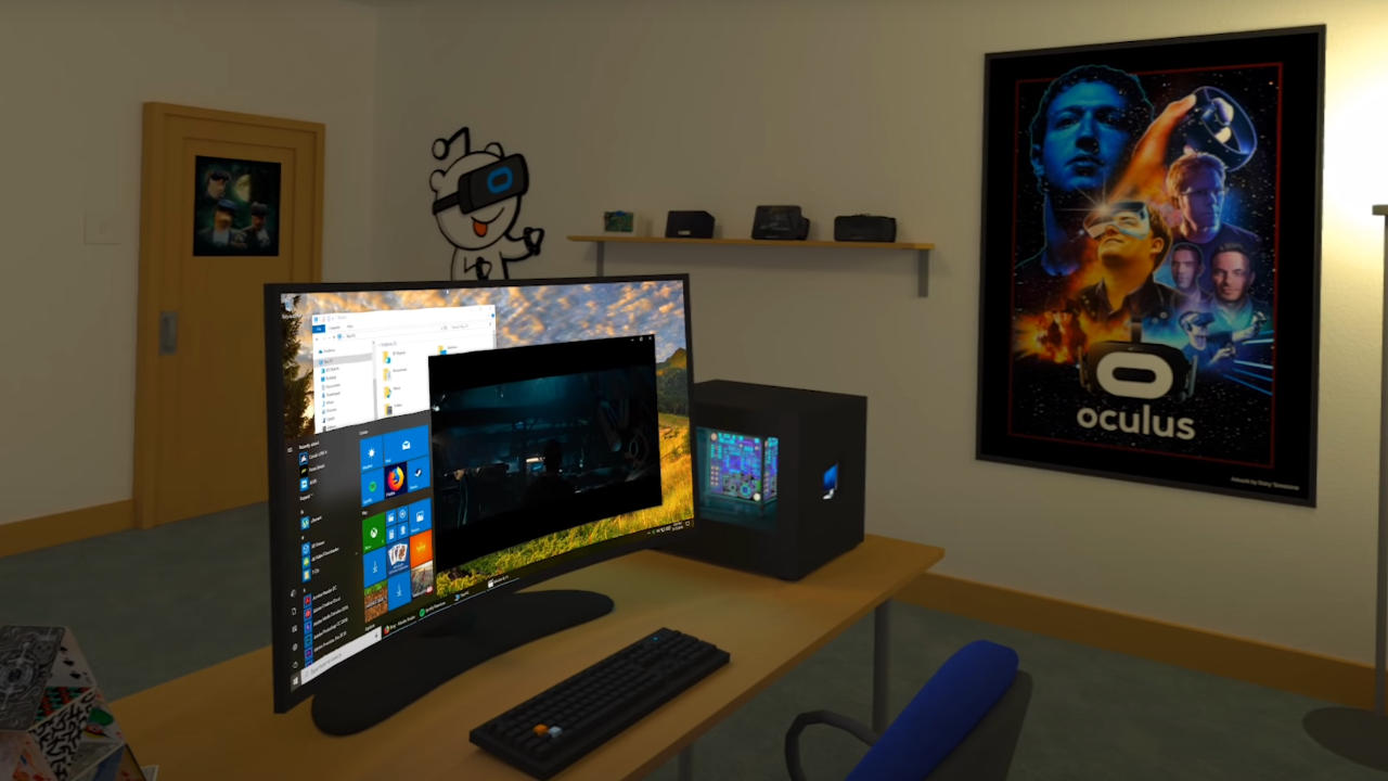 Virtual Desktop da el salto a la Oculus Store para jugar por Wi-Fi en VR